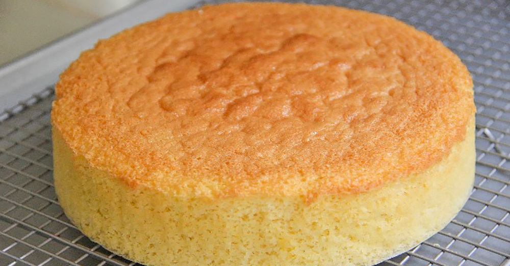 Pão de Ló Simples e Fácil de Fazer
