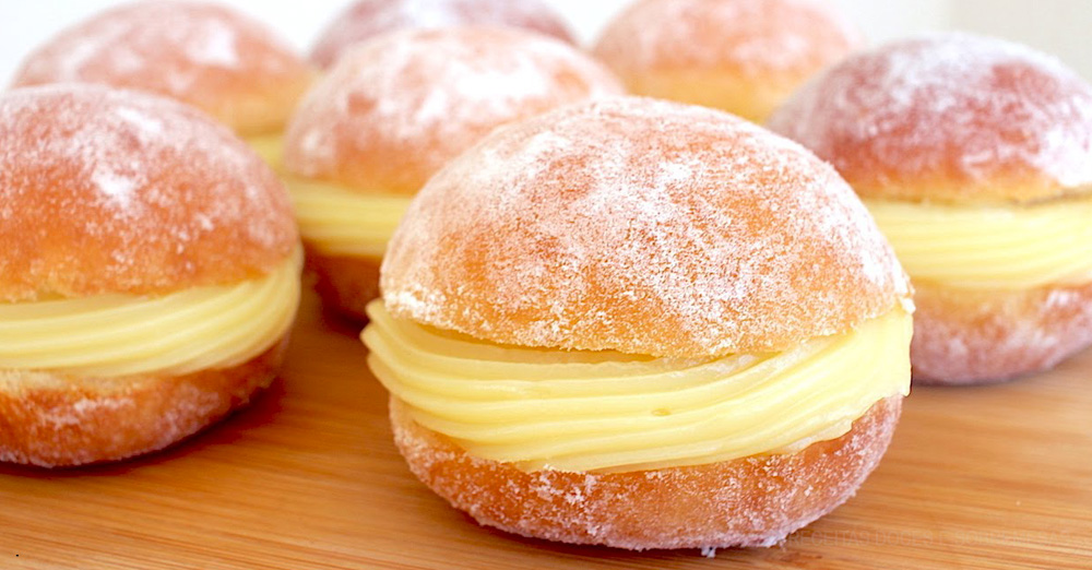 Como Fazer Bolas com Creme Maravilhosamente Deliciosas