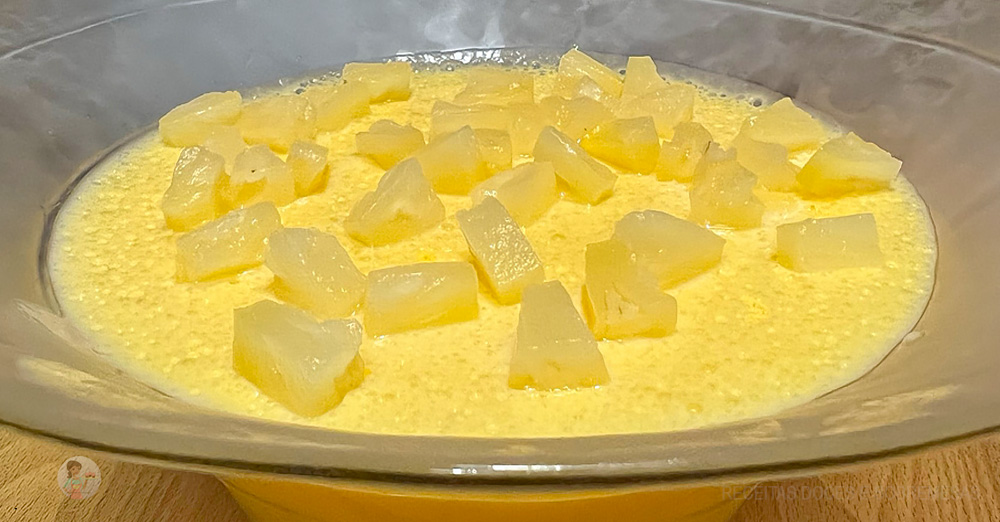 Como Fazer Mousse de Ananás Divinal
