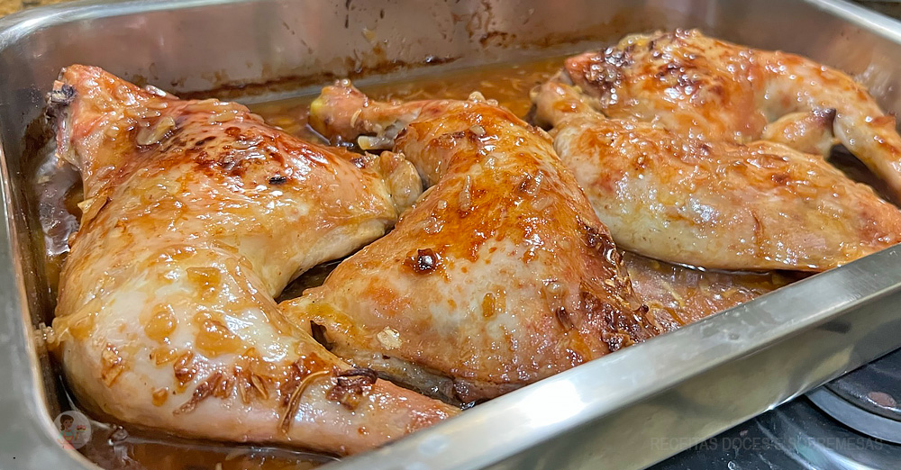 Pernas de Frango no Forno | Receita Mais Fácil do Mundo