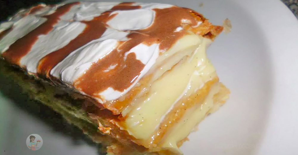 Bolo Mil Folhas ou Napoleão