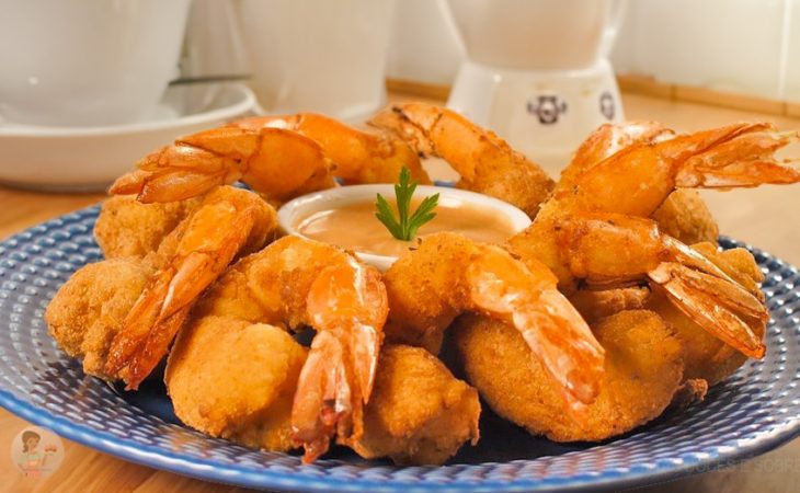 Camarão Panado Cheio de Sabor