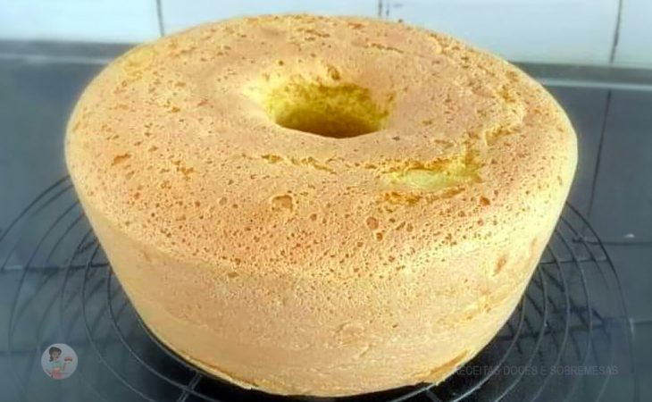 Pão de Ló Simples, Fofo e Delicioso