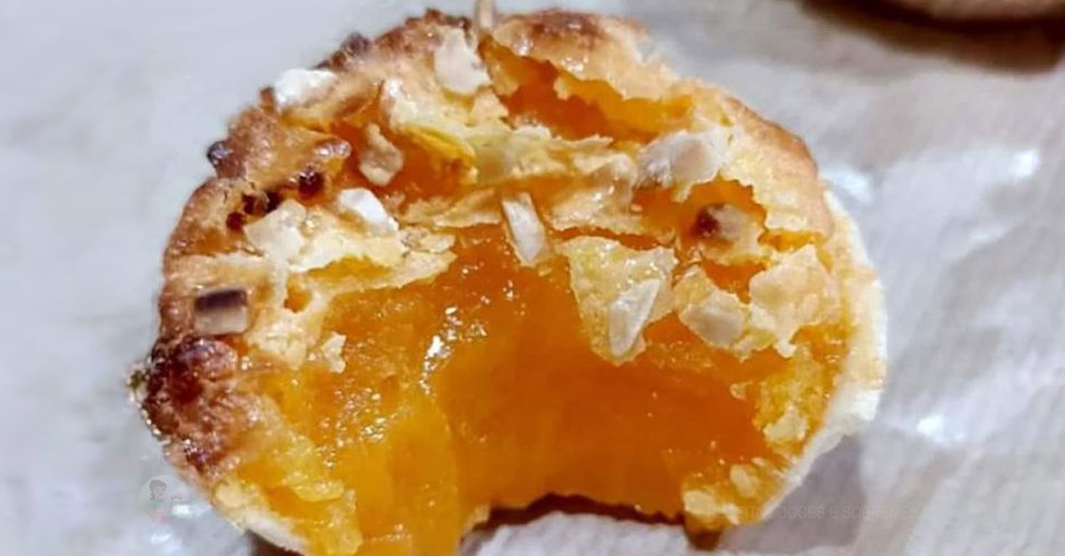 Queijada Cremosa de Amêndoa