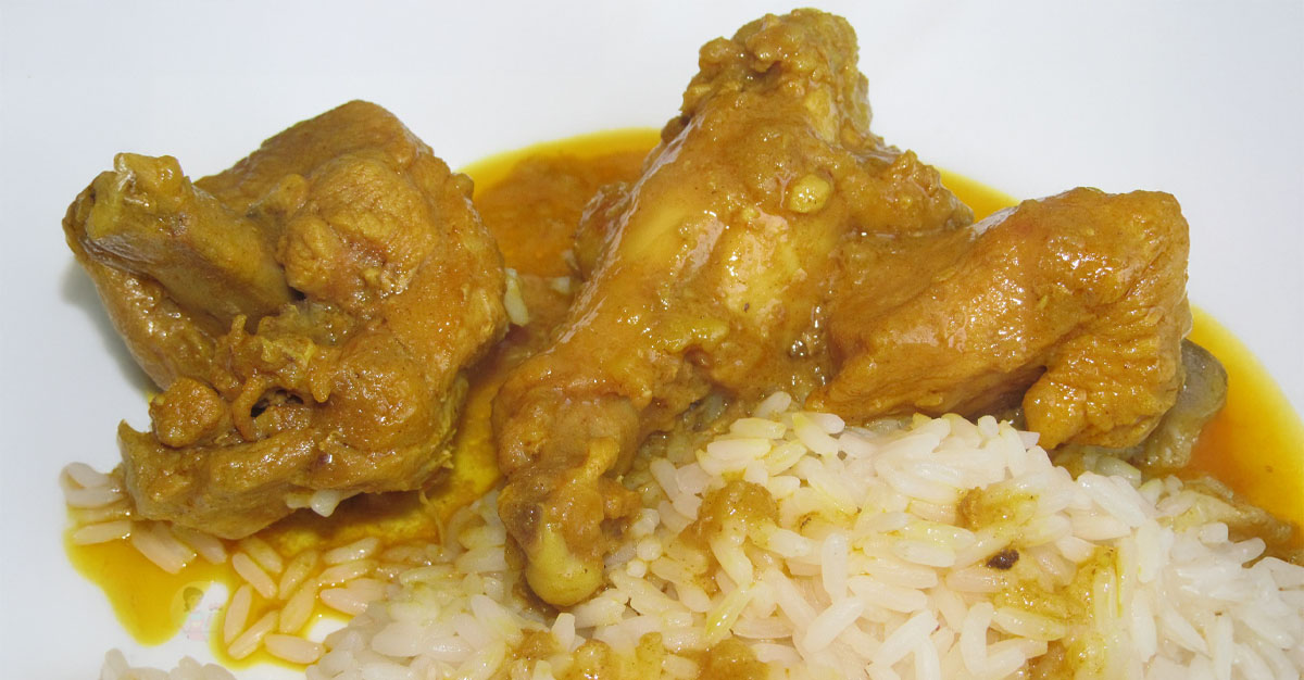 Caril de Frango Muito Saboroso e Fácil de Fazer